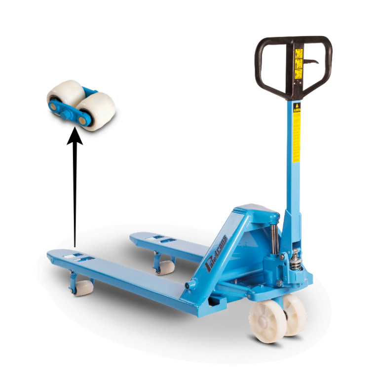 Transpalete Hidráulico Manual 3000 KG Paletrans Rodas Duplas Nylon ...